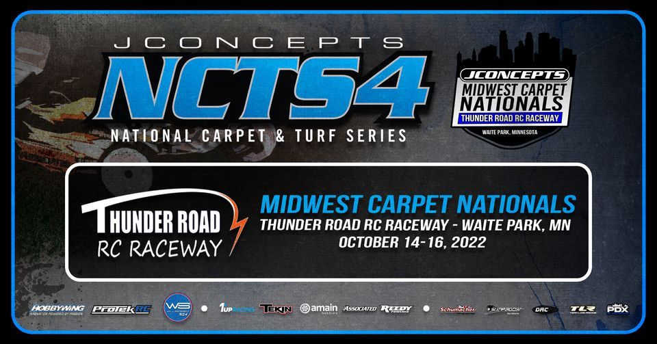 NCTS - Midwest Carpet Nationals | Thunder Road RC Raceway, Waite Park ...