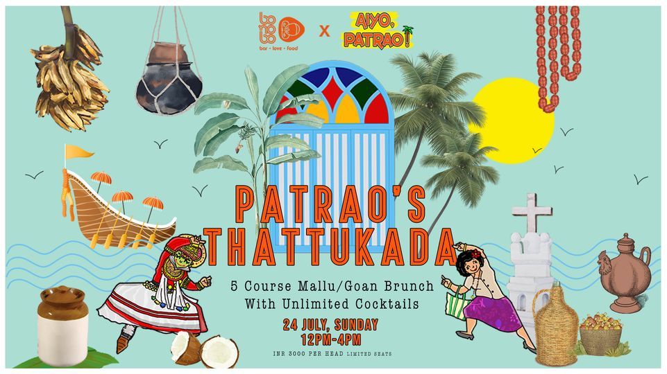 Bonobo x Aiyo, Patrao present Patraos Thattukada - 24th July | Bonobo ...