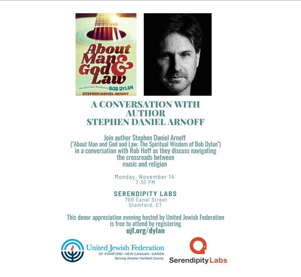 UJFs Donor Appreciation Event with Autbor Stephen Daniel Arnoff ...