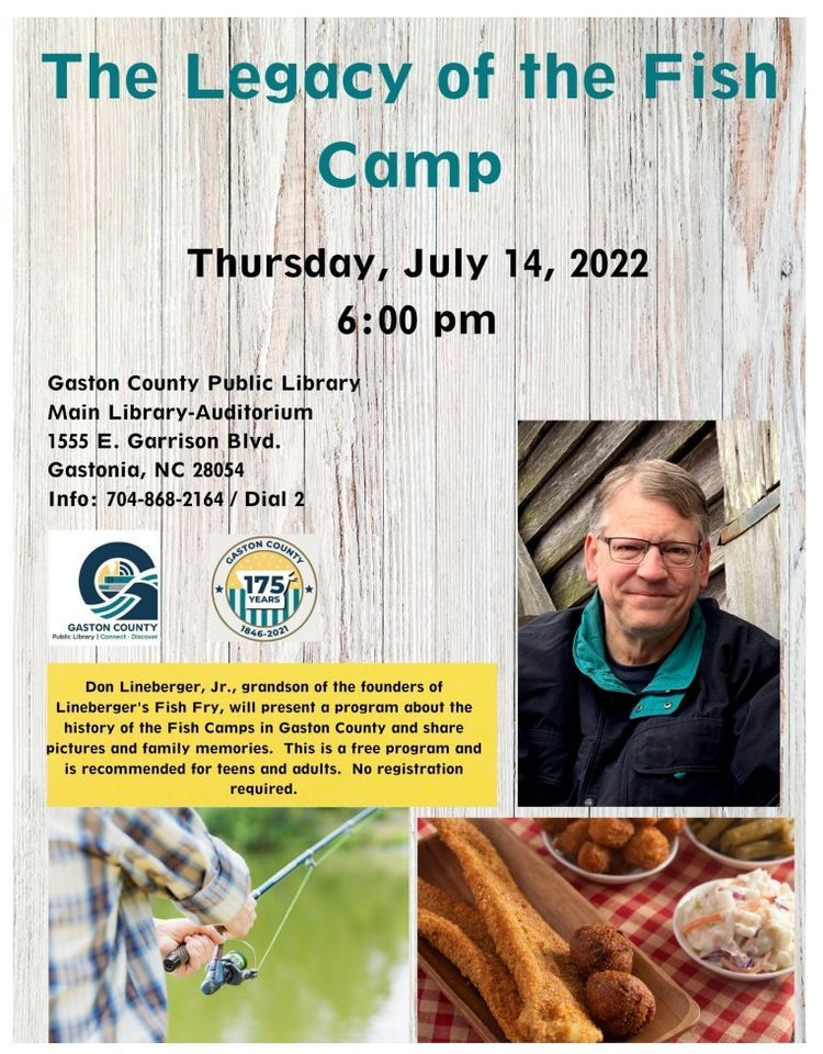The Legacy of the Fish Camp | Gaston County Public Library, Gastonia ...