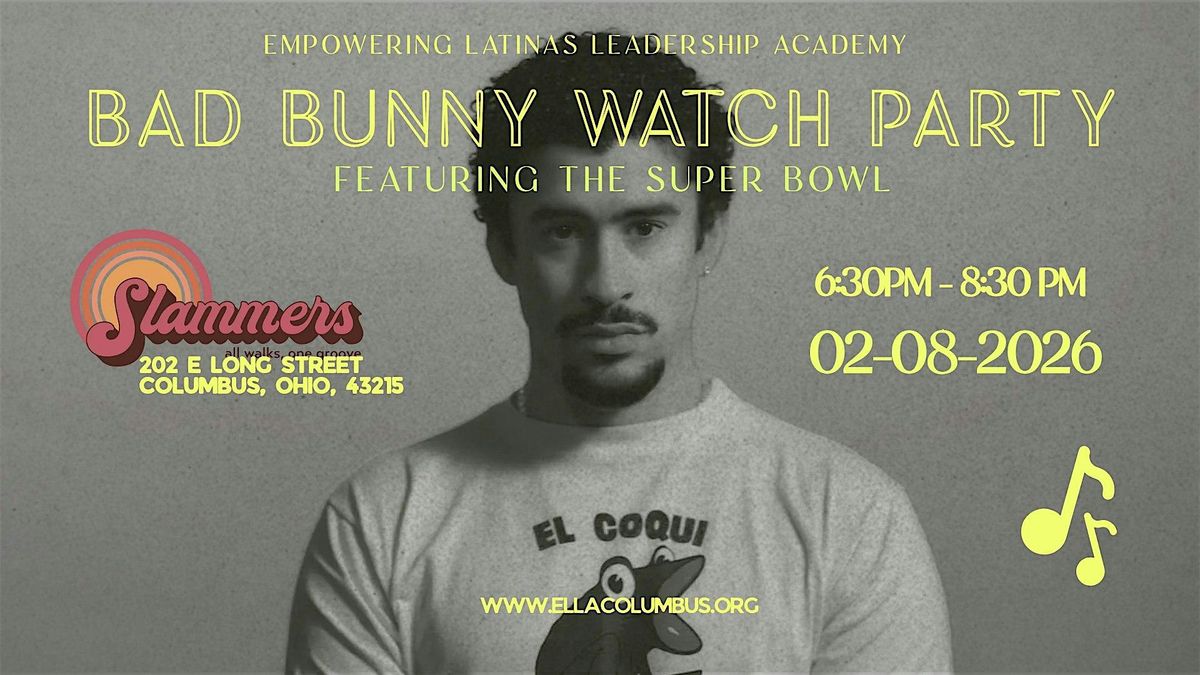 Bad Bunny Super Bowl Watch Party at Slammers, Columbus on 8th February ...