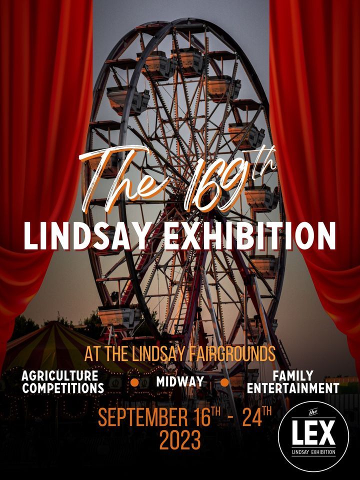 The 169th Lindsay Exhibition 2023 | Lindsay Ag Society | September 16 ...