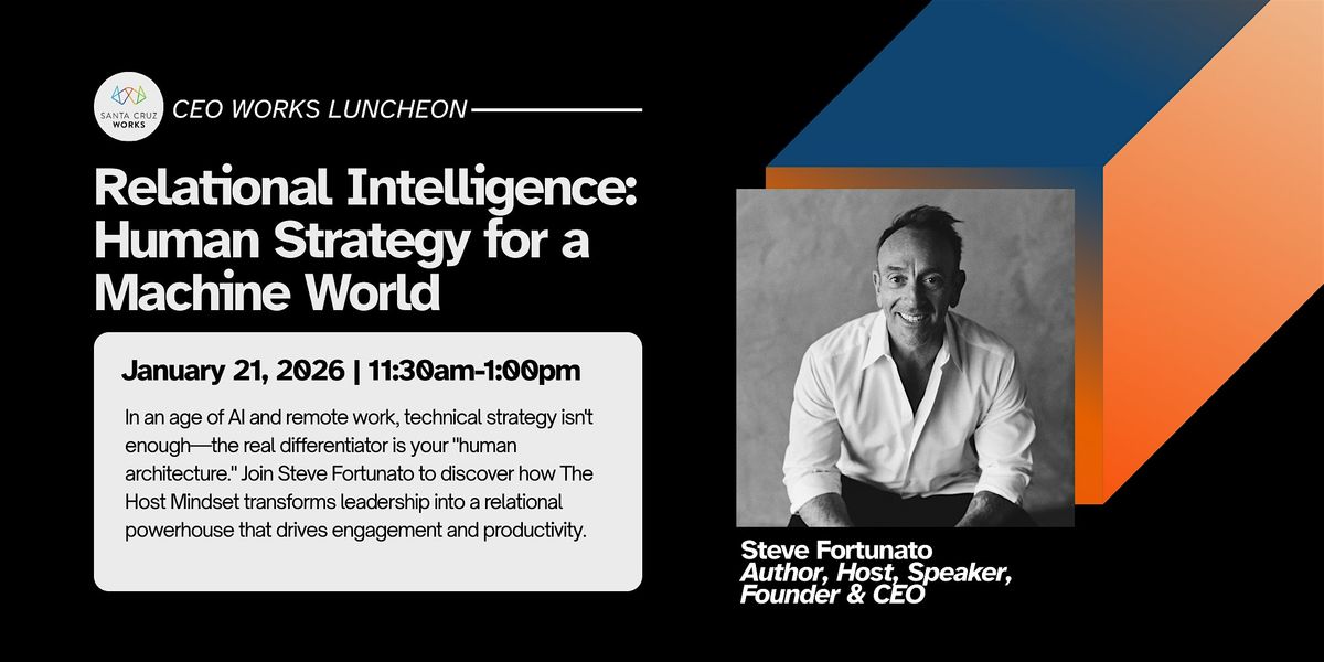 CEO Works| Relational Intelligence: Human Strategy for a Machine World ...