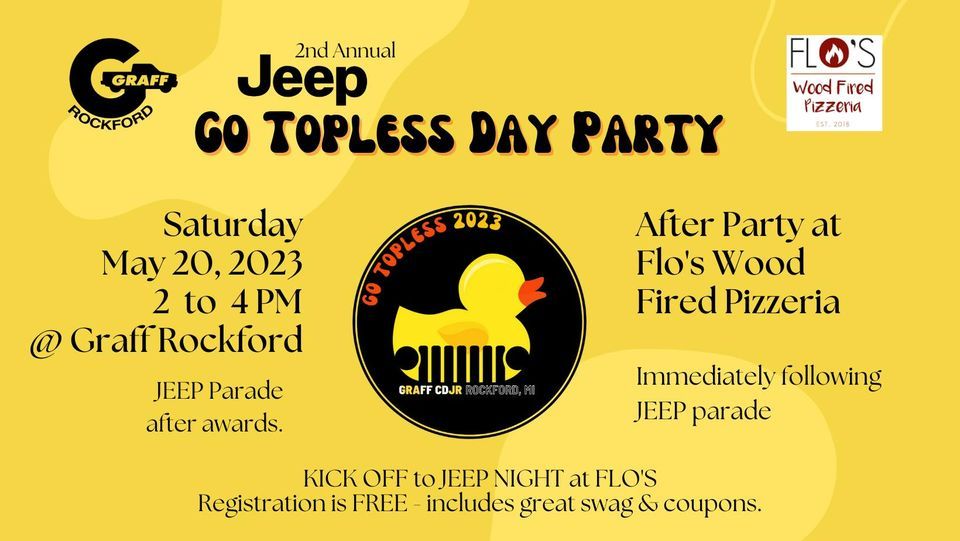 2nd Annual Graff CDJR Jeep Go Topless Day Party at Graff Rockford on ...
