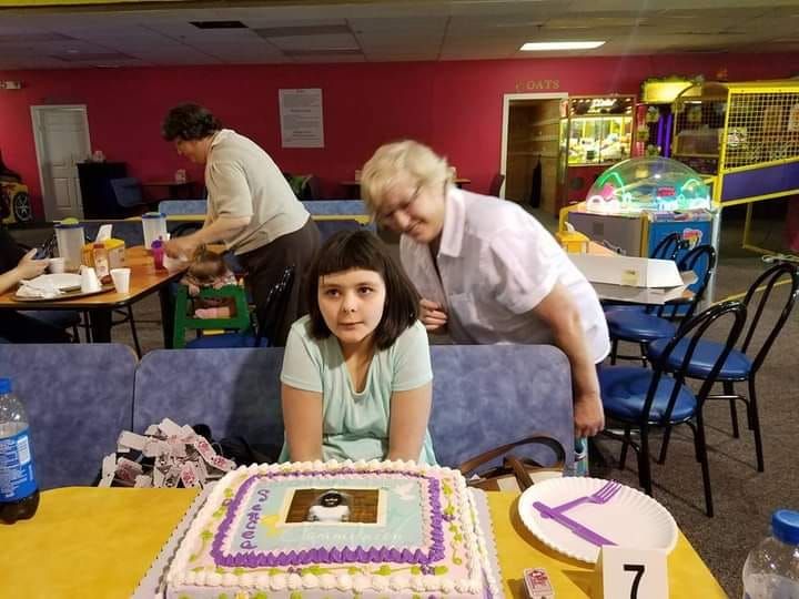 Ada Ryan gathering friends and family bring something snacks soda ...