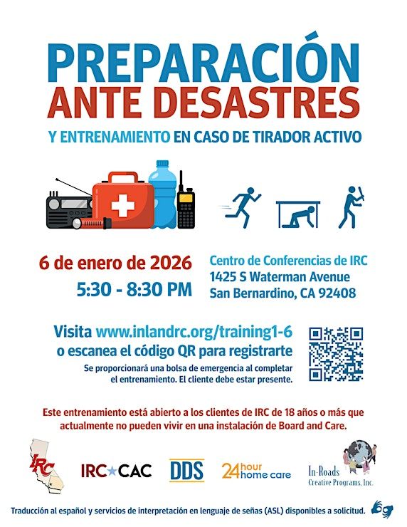 IRC Disaster Preparedness and Active Shooter Training at 1425 S ...