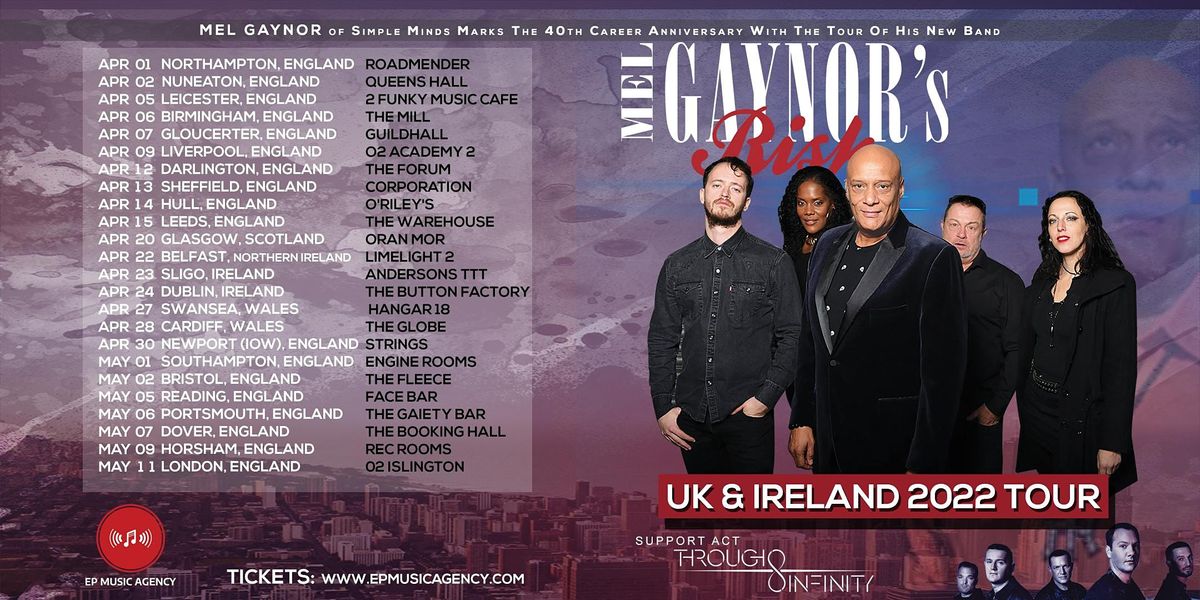 Mel Gaynors Risk + Through Infinity @ Queens Hall, Nuneaton, UK ...