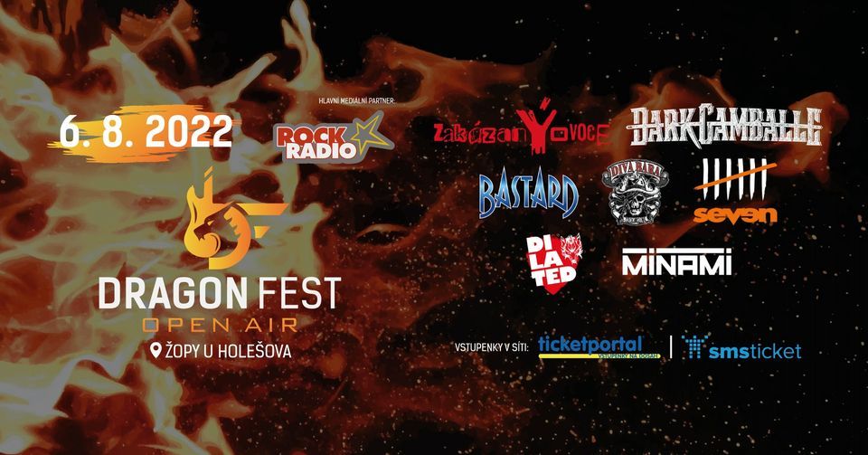 Dragon Fest OPEN AIR 2022 | Žopy 55, 769 01 Holešov, Česká Republika, Nove Mesto Nad Vahom, TC ...