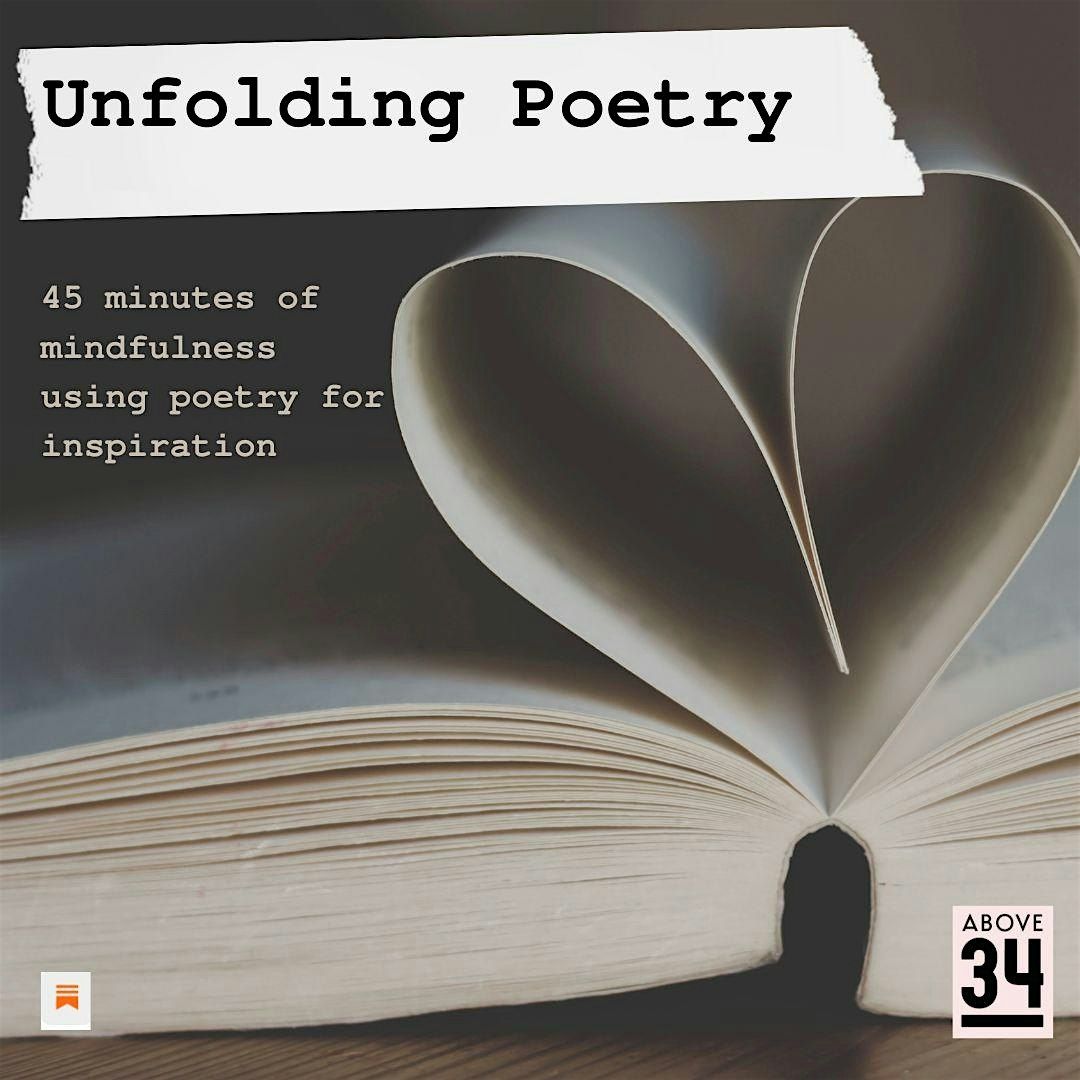 Unfolding Poetry - February 2026 at Chapter 34, Shoreham-by-Sea on 28th ...