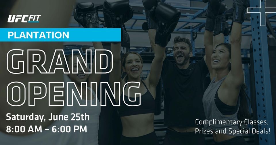 UFC FIT Plantation Grand Opening! at UFC FIT, Cooper City on 25th June ...