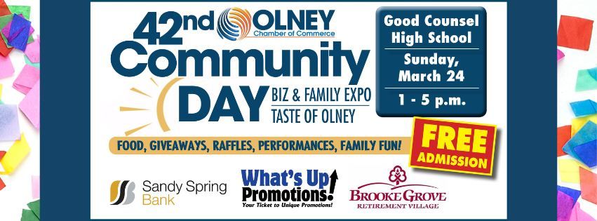 42nd Community Day & Taste of Olney 2024 | Good Counsel High Scool ...