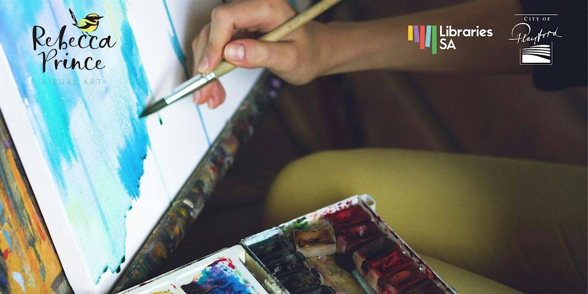 Watercolour Sea Creatures at Civic Centre Library, Elizabeth on 20th ...