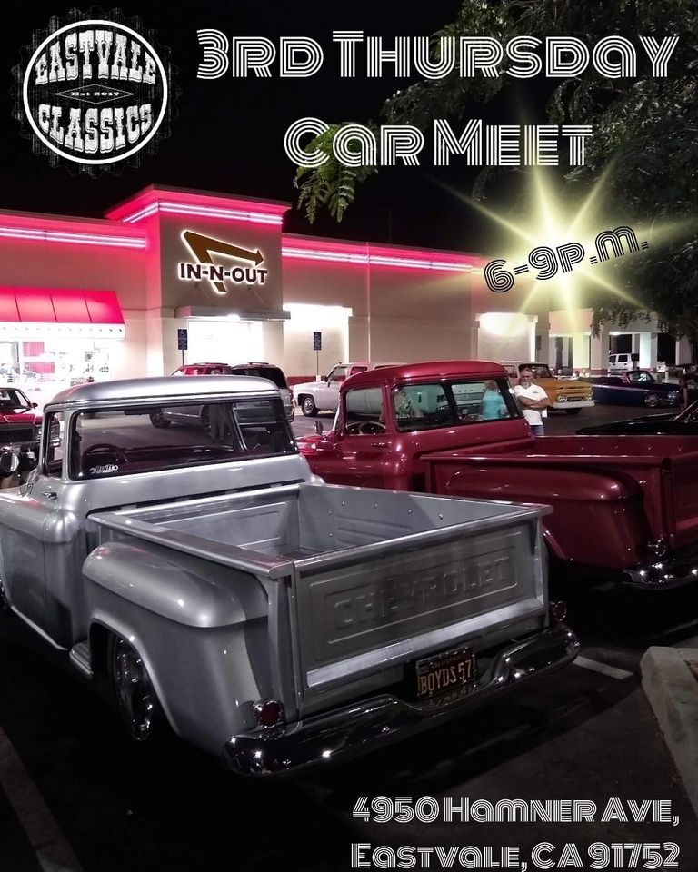 Back to In-N-Out! 3rd Thursday Classic Car Meet at In-N-Out Burger ...