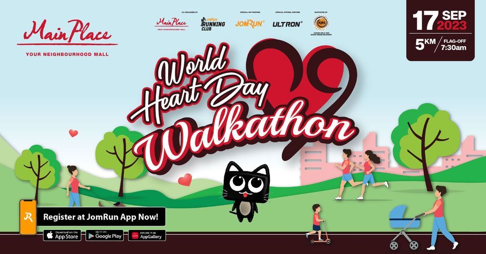 World Heart Day Walkathon Powered By Main Place Mall | Main Place Mall ...