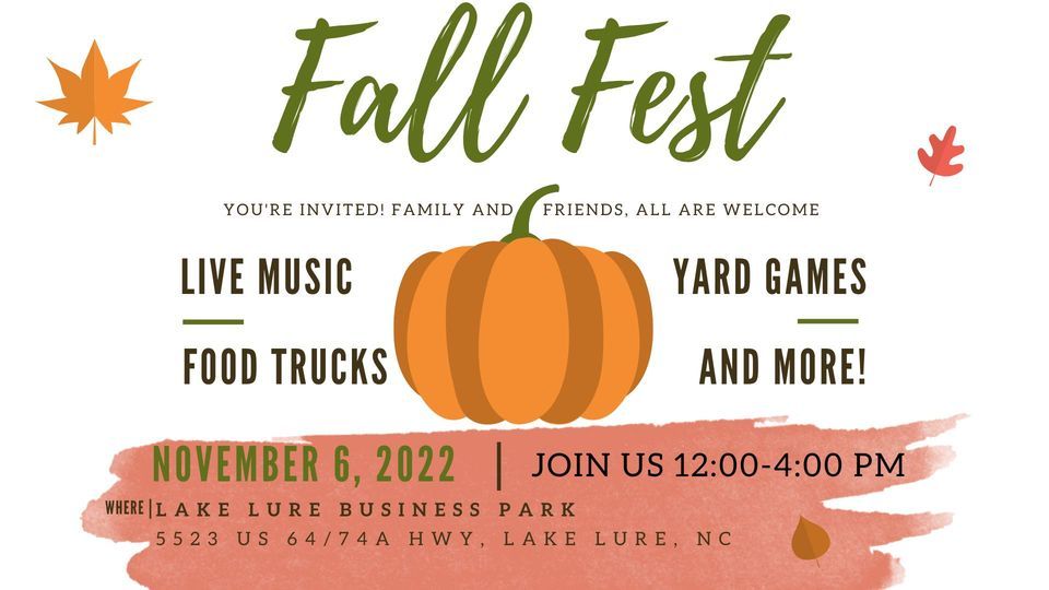 Fall Fest 2022 | Lake Lure Business Park and Storage | November 6, 2022