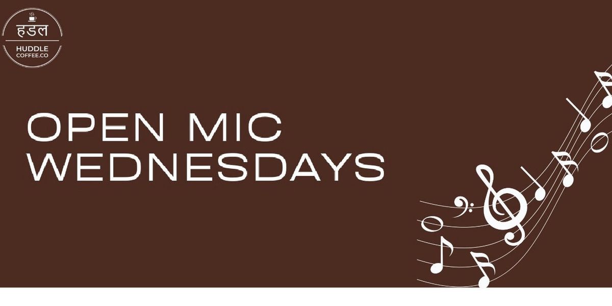 Open Mic | Huddle Coffee Co: Bengaluru, Bangalore, KA | May 14, 2025