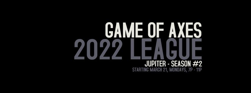 Jupiter - Axe Throwing League at Game Of Axes - Jupiter (Jupiter, FL ...