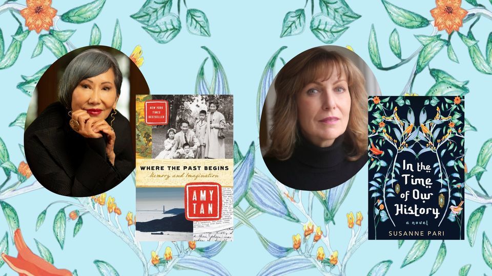 Authors Susanne Pari and Amy Tan in conversation at San Francisco ...