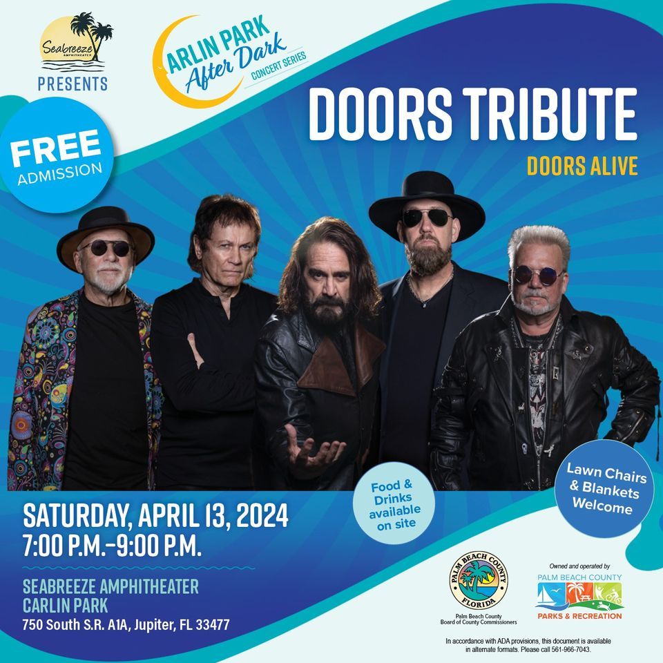 Carlin Park After Dark with Doors Alive | Seabreeze Amphitheater ...