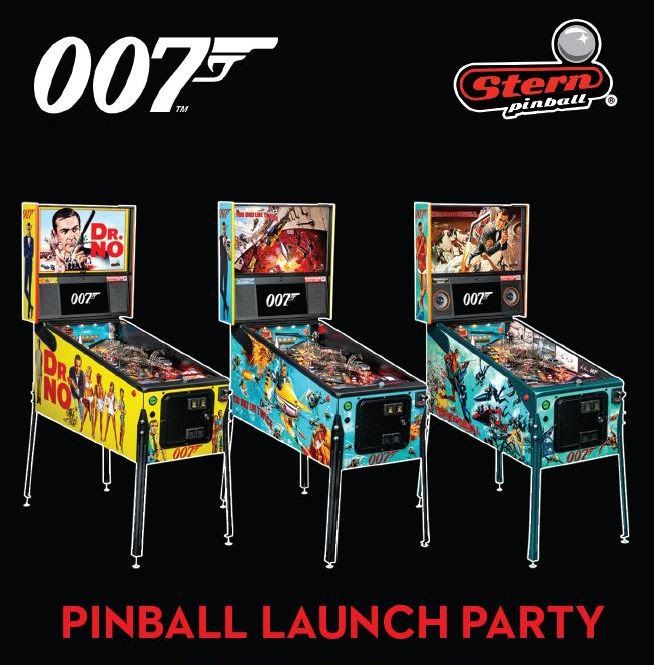 James Bond 007 Stern Army Launch Party at Arcade Super Awesome ...