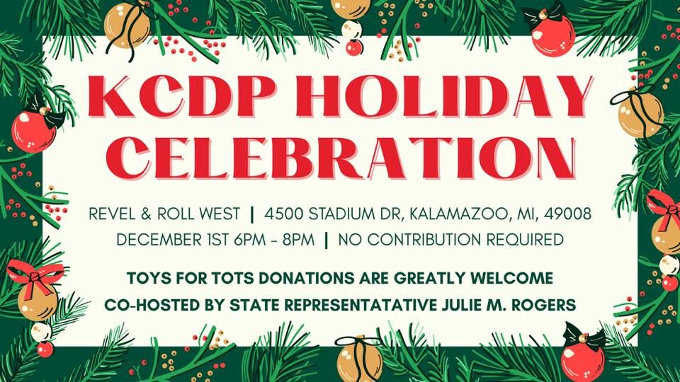 KCDP Holiday Party co-hosted with Rep. Julie Rogers at 4500 Stadium Dr ...