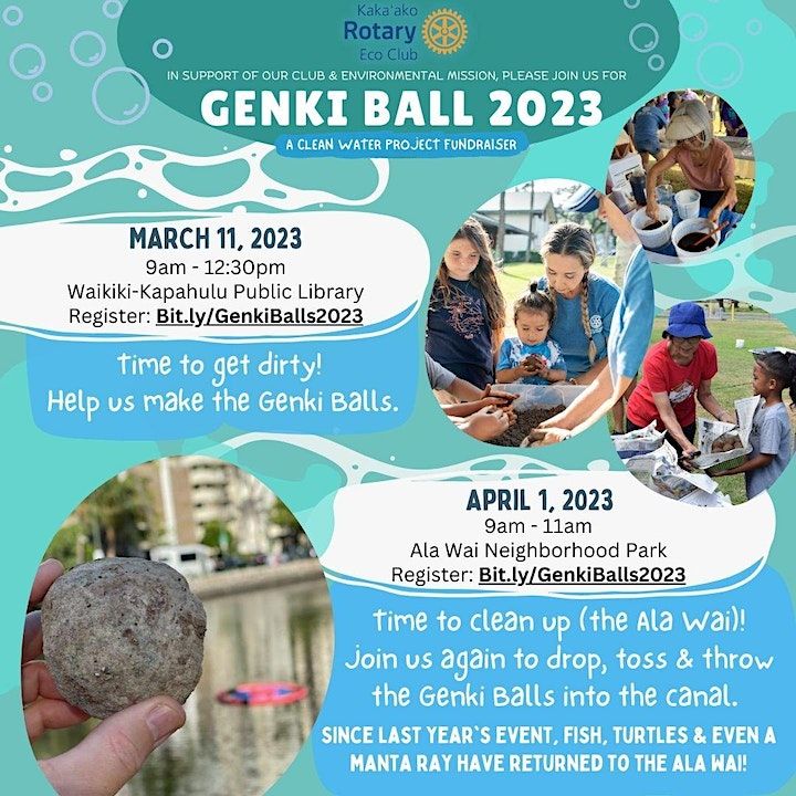 Eco Rotary Genki Ball 2023 at Waikiki-Kapahulu Public Library, Honolulu ...
