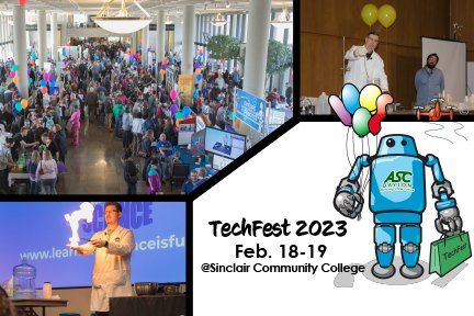 TechFest 2023 | Sinclair College, Dayton, OH | February 18 to February 19