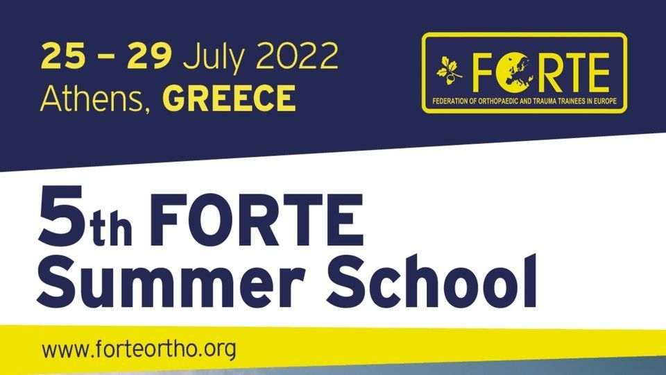 5th FORTE Summer School 2022 at President Hotel Athens, Palaio Faliro ...