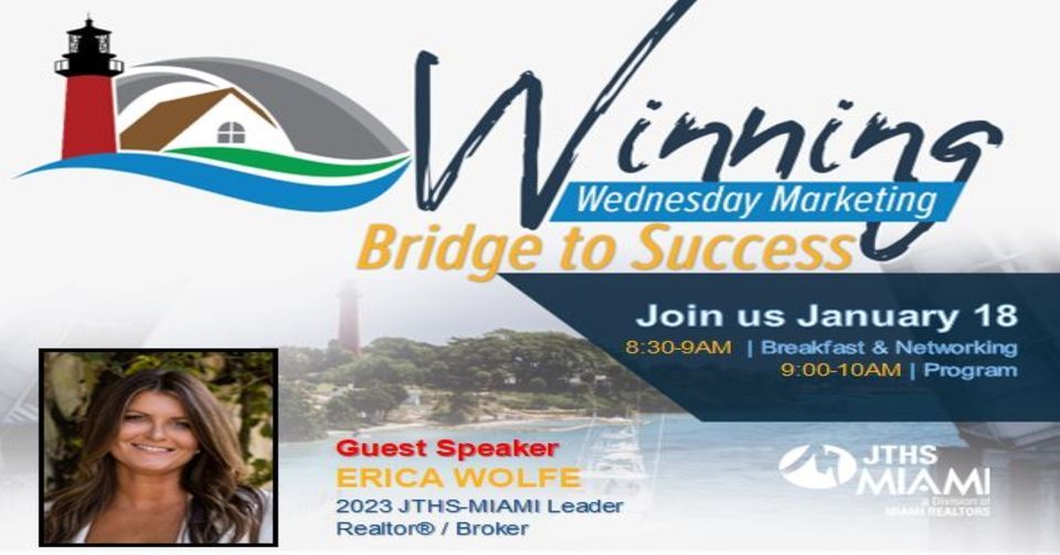 Winning Wednesday Marketing | JTHS- MIAMI, Jupiter, FL | January 18, 2023