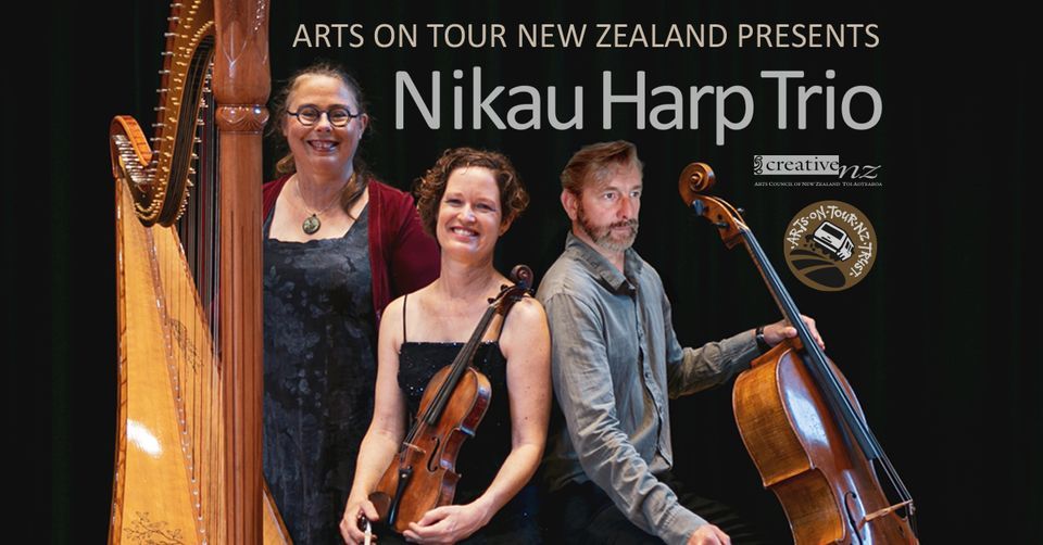 Nikau Harp Trio - Ashburton at Ashburton Event Centre on 21st February, 2023