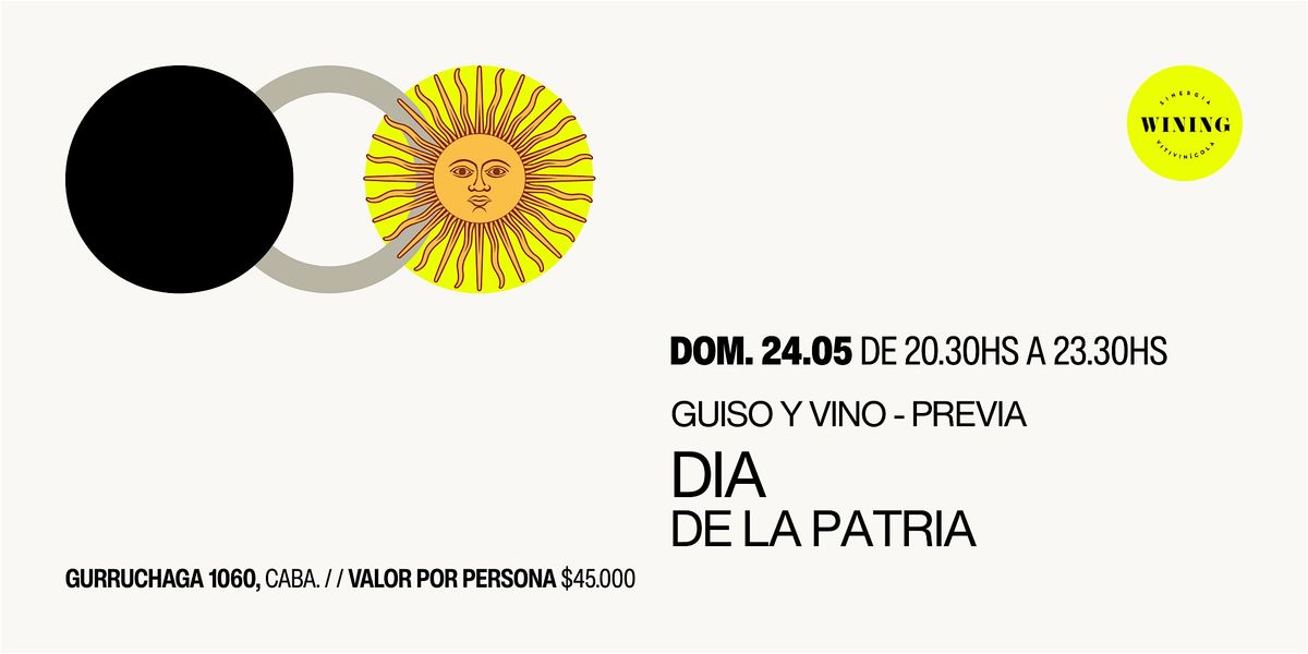 Día de la Patria! at Gurruchaga 1060, Villa Crespo on 24th May, 2026