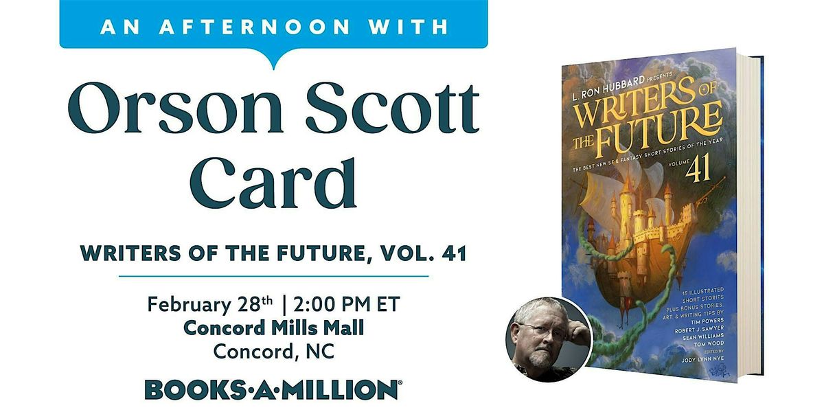 Meet Orson Scott Card at a Special Book Signing Event at Books-A ...