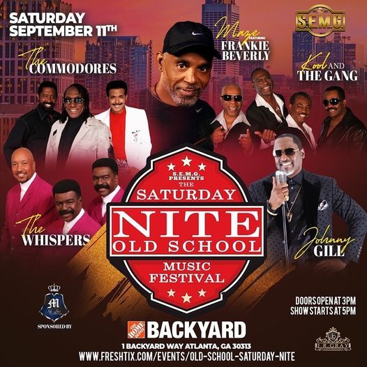 The Saturday Nite Old School Festival at Tailgaters of the Home Depot ...