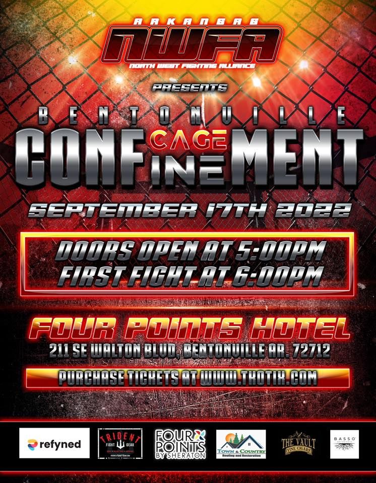 Cage Confinement | Four Points by Sheraton Bentonville | September 17, 2022