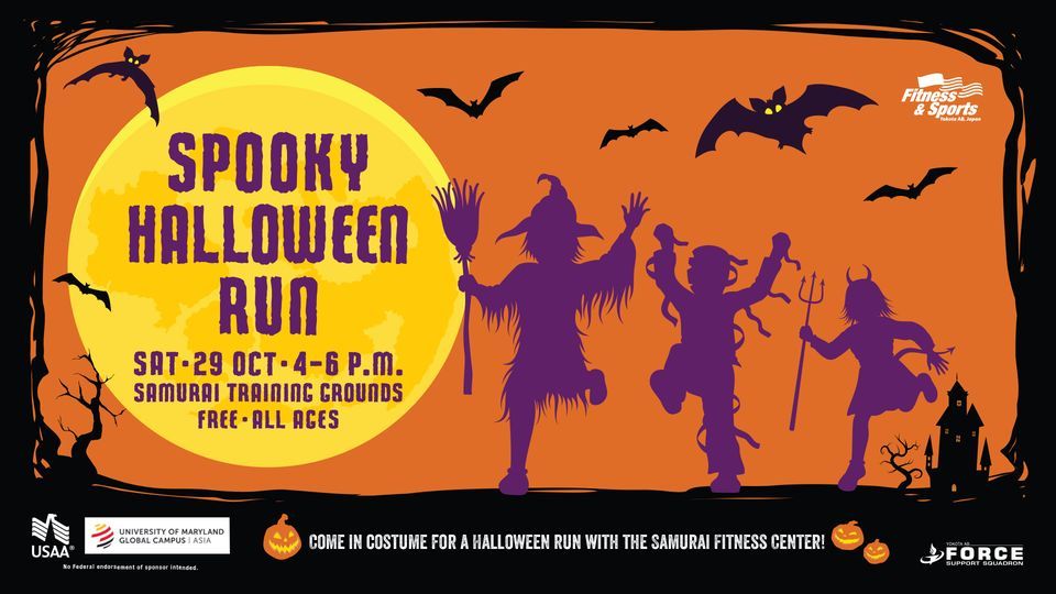 Spooky Halloween Run | Samurai Training Grounds | October 29, 2022