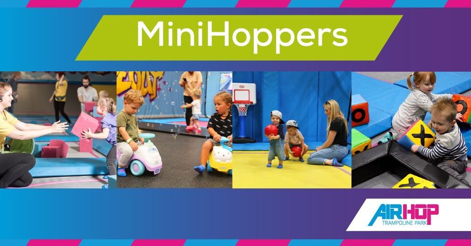 MiniHoppers - Fridays at AirHop Trampoline Park Guildford on 2nd ...