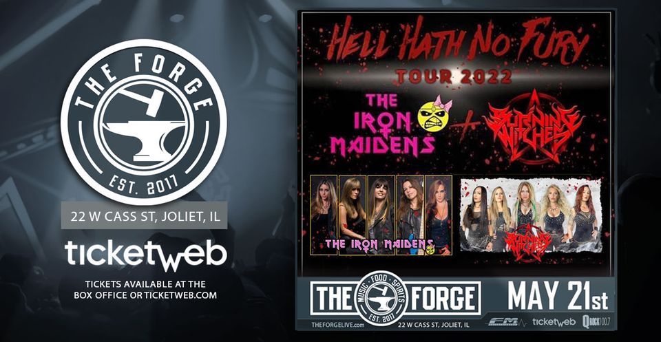 The Iron Maidens, Burning Witches & Sabbatha Chicago at The Forge | The ...