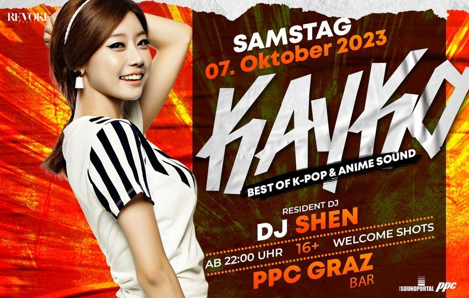 KAYKO // Best Of K-Pop & Anime Sound | p.p.c., Graz, ST | October 7, 2023