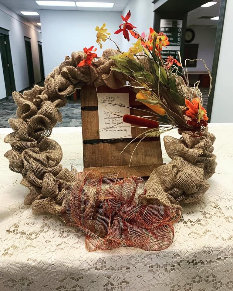 Create a fall wreath! | Treasure Garden, Detroit Lakes, MN | November ...