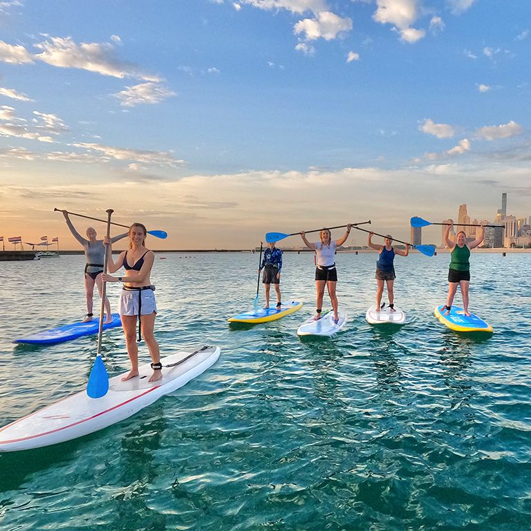 Chicago SUP - Paddle Board Rentals at North Avenue Beach at Chicago SUP ...