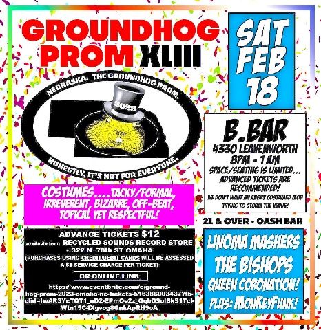 Groundhog Prom | B. Bar, Omaha, NE | February 18, 2023