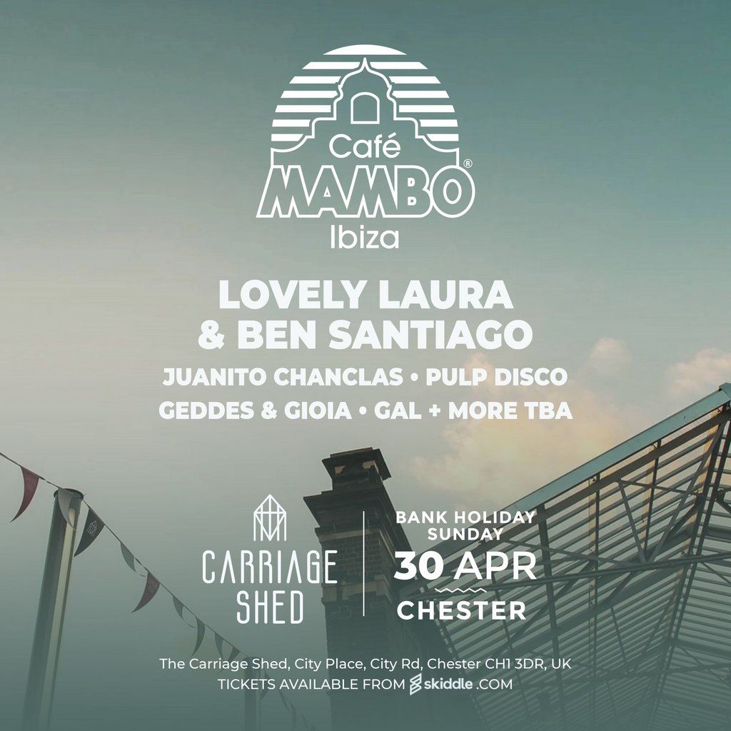 Cafe Mambo Open Air Chester at Carriage Shed, Chester on 30th April, 2023