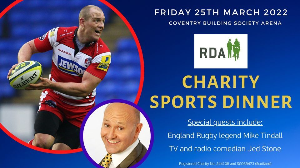 RDA Charity Sports Dinner at Coventry Building Society Arena on 25th ...