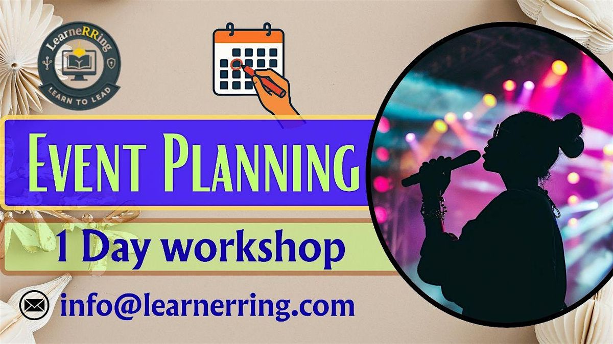 Event Planning 1-Day Workshop | Fairfield, CA at For venue details ...
