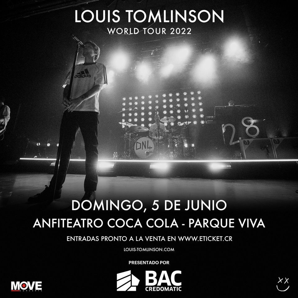 Louis Tomlinson en Costa Rica at Parque Viva, Heredia on 5th June, 2022