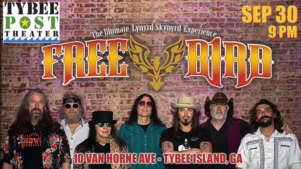 Freebird Returns to Tybee Post Theater! | Tybee Post Theater, Tybee ...