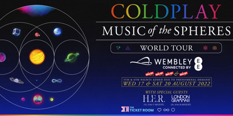 COLDPLAY | Wembley Stadium, Borehamwood, EN | August 13, 2022