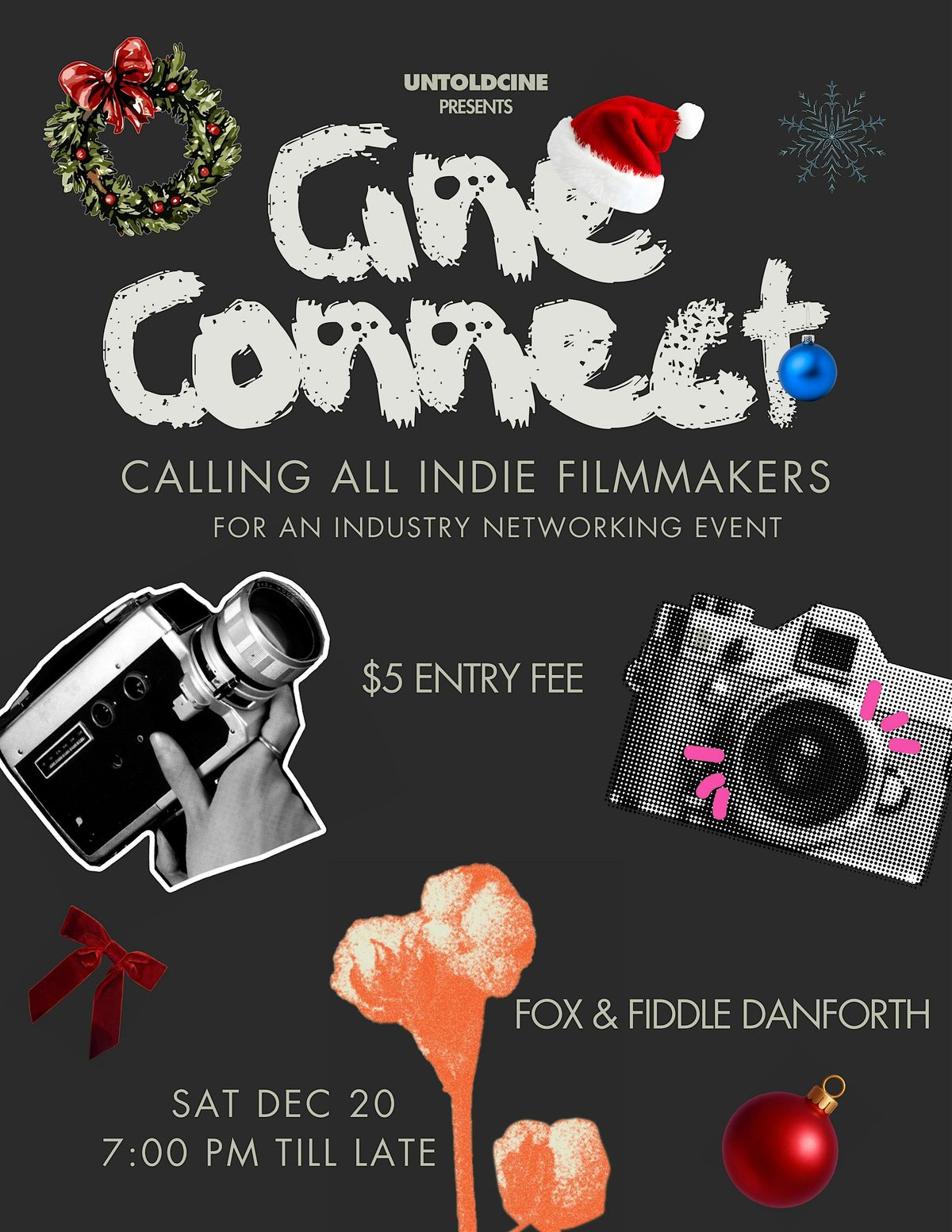 Cine Connect: Final Edition of 2025 at Fox & Fiddle Danforth, Toronto ...