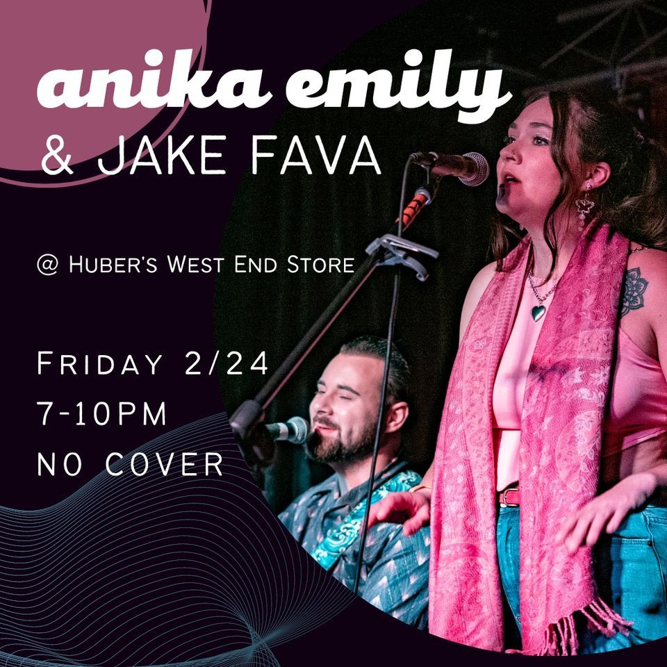 Anika Emily and Jake Fava @ Hubers at Huber's West End Store, Champaign ...