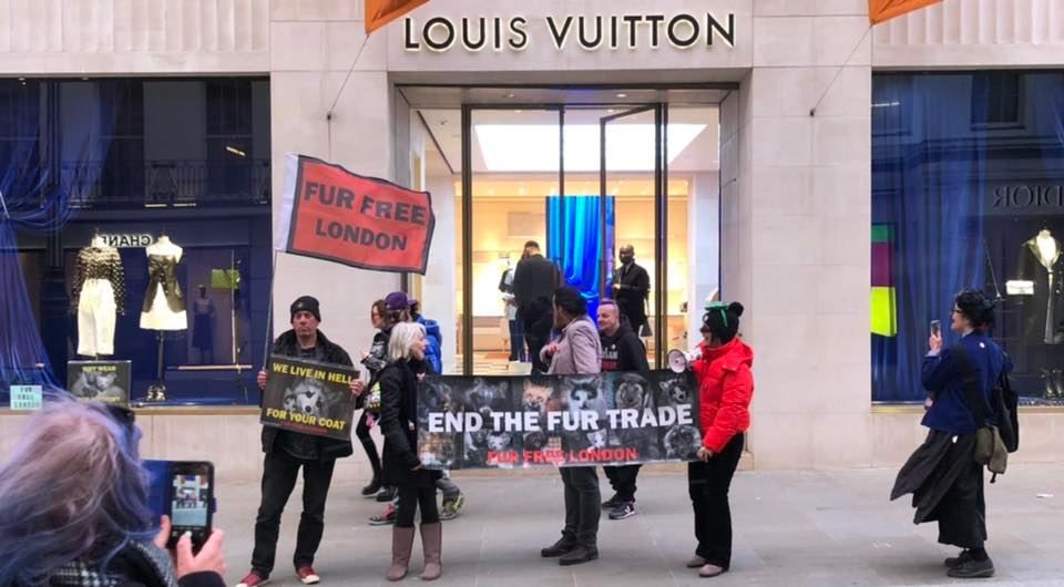 Bond Street Fur and Exotic Skin Protest | 61-65 Conduit Street, London ...
